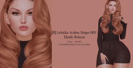 Second Life Marketplace - [Renna] Avalon Shape 002 Unpack Hud